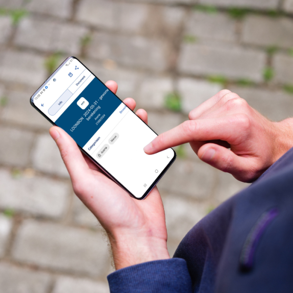 Loonfiche of loonbrief - Doccle BE