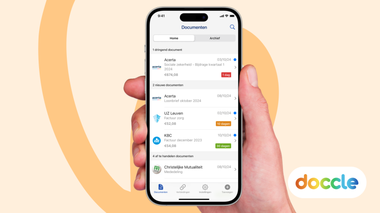 Loonfiche of loonbrief - Doccle BE