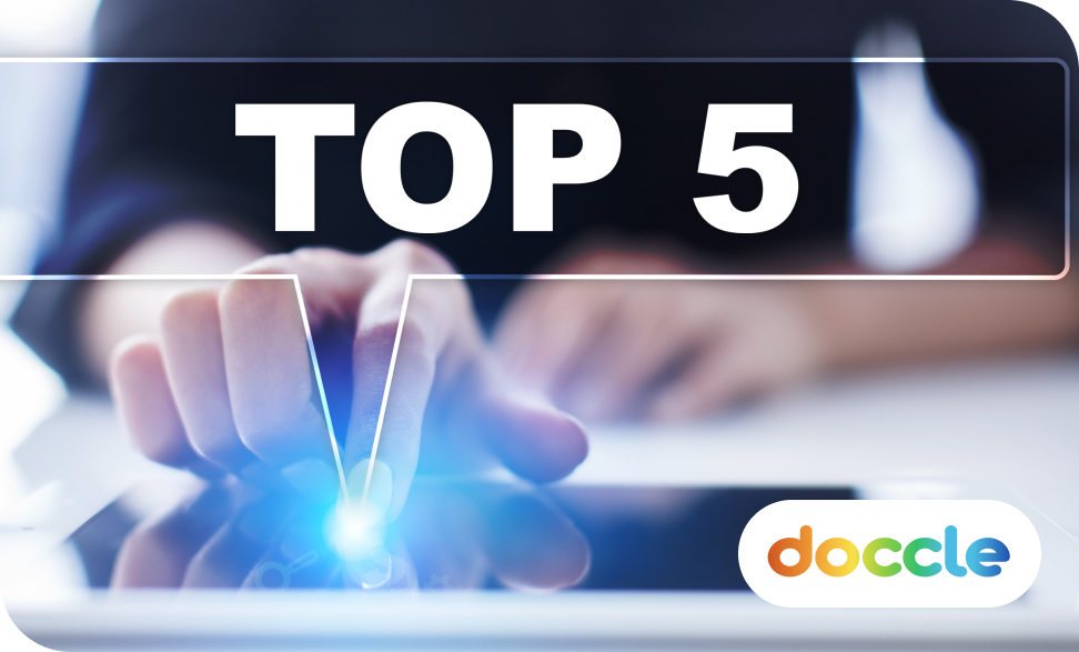 Top 5 des documents les plus lus dans Doccle - Doccle