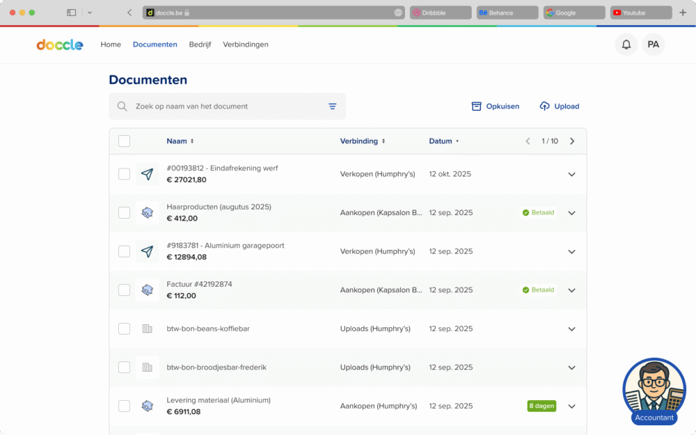 Voor accountants - Doccle BE