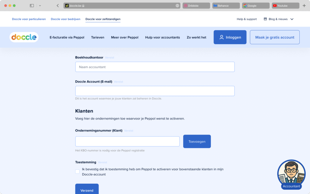 Voor accountants - Doccle BE